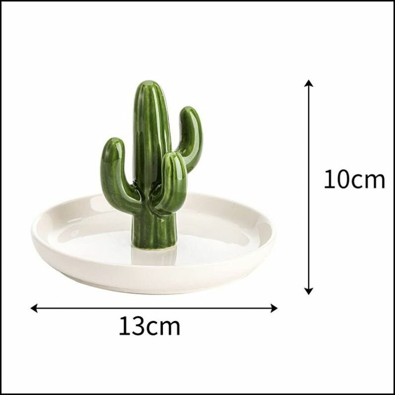 Эксклюзивное блюдо кактус ювелирное