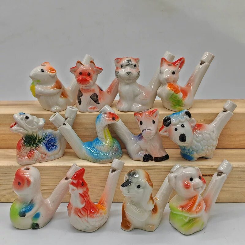 Керамический свисток в виде водяного птица, туристические аттракционы, детские игрушки, свисток с звуком птицы, туристические сувениры, милые животные