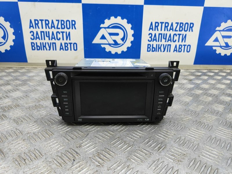 Б/У Магнитола Cadillac Srx / Кадиллак Srx 4.6 LH2 325 Л.С 2008