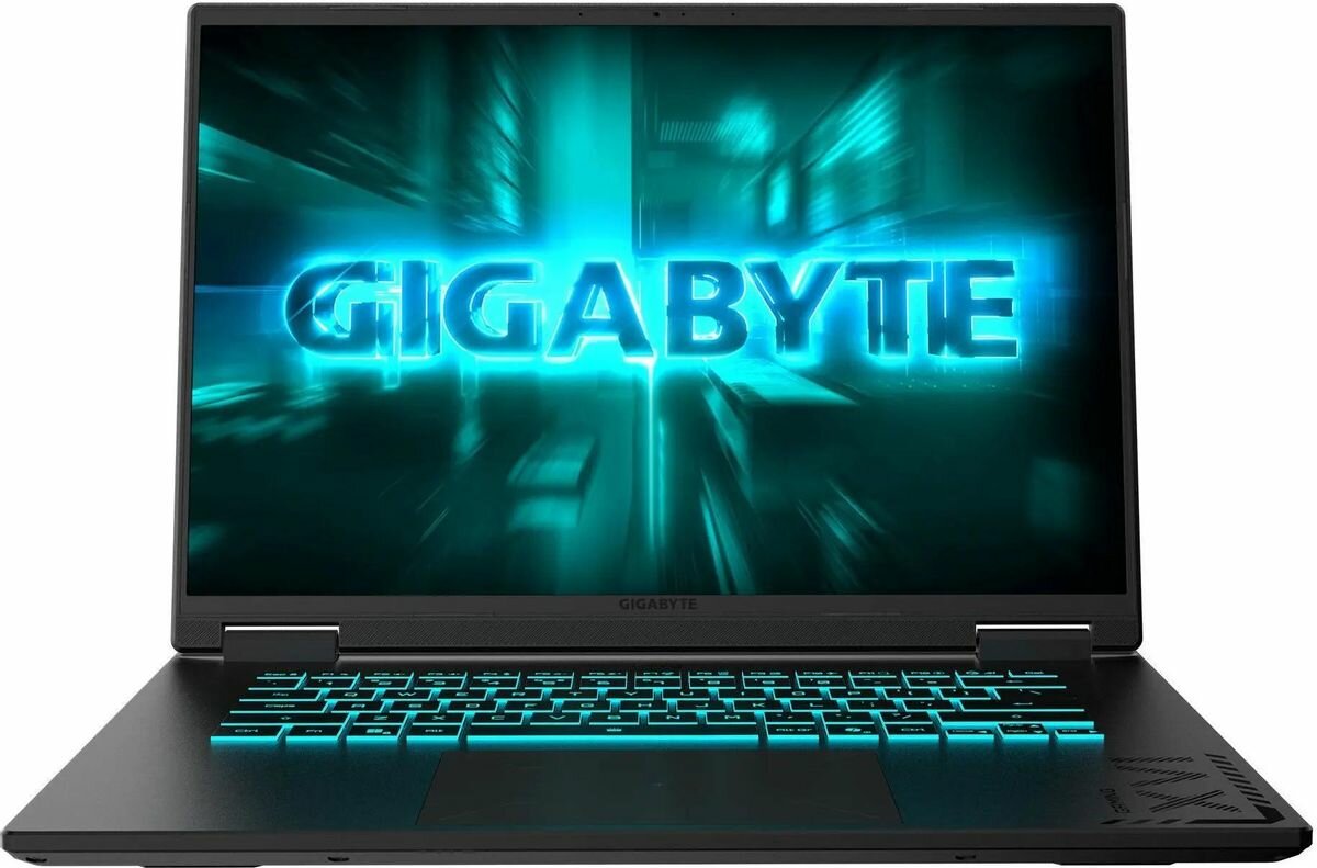 16" Игровой ноутбук Gigabyte GAMING A16 GA63H, 1920x1200 IPS 165Гц, Intel Core i7 13620H 2.4ГГц, RAM 32 ГБ DDR5, SSD 512 ГБ, NVIDIA GeForce RTX 5060 (8 Гб), Windows 11 Pro + MS Office Pro, Черный, Русская раскладка