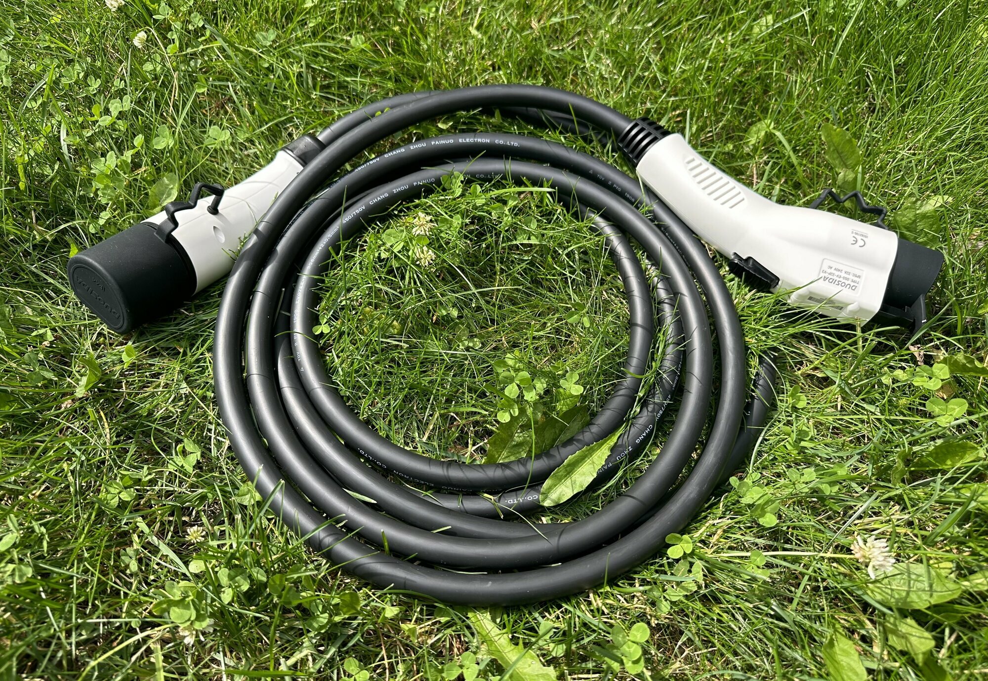 Кабель DUOSIDA для зарядки электромобилей из Америки США, Япония, Корея с портом Type1, 7кВт, 5 м