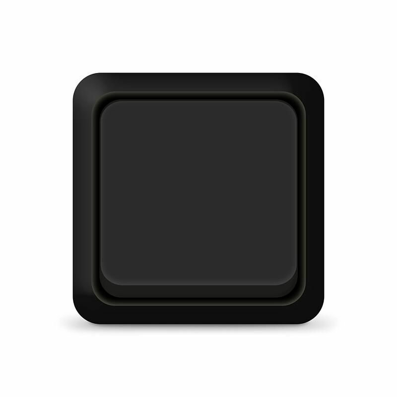 Выключатель Universal "Олимп", 1 клавиша, 10 А, IP20, черный