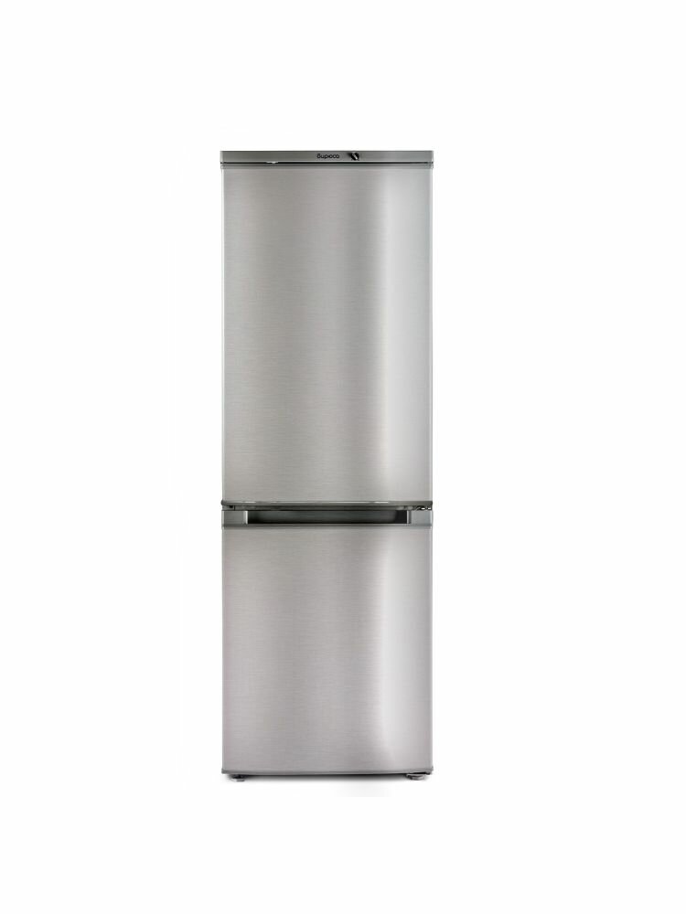 Холодильник Бирюса C418, серебристый металлопласт