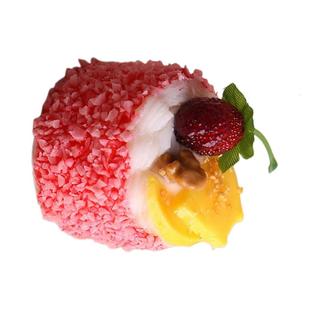 Реалистичная искусственная модель торта, Розовый