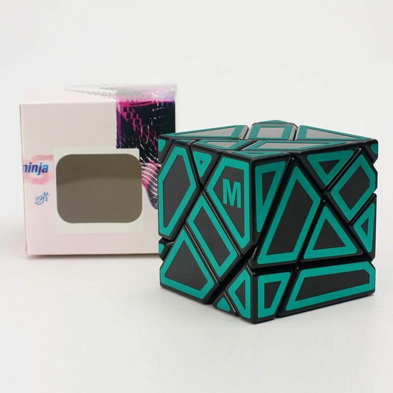 Головоломка куб-призрак Ninja Ghost cube, green, меняет форму