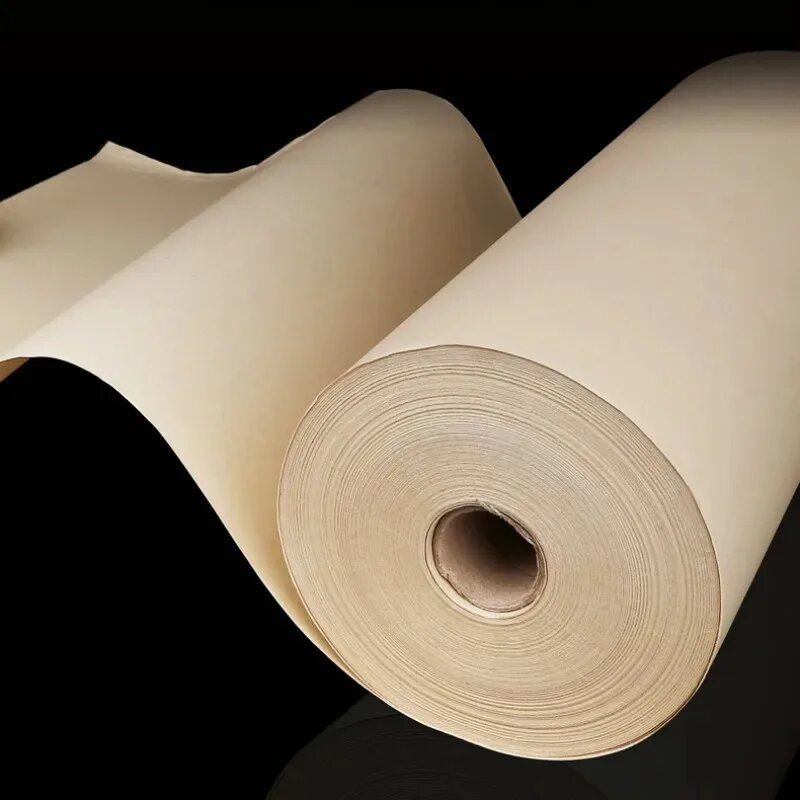 Сырая бумага Сюань 1 рулон Бежевый, 0.35 x 20m, B1 Raw Xuan