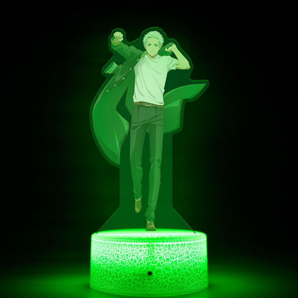 202616 Цветной пульт дистанционного управления ветроустойчивый колокольчик для мальчиков аниме периферия магазин Guzi акриловый светодиодный ночник оптовый источник