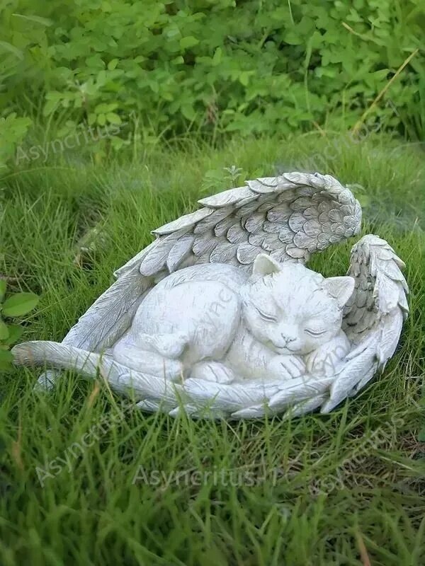 Памятник кошке, память о потерянных домашних животных, смола, подходит для любителей кошек