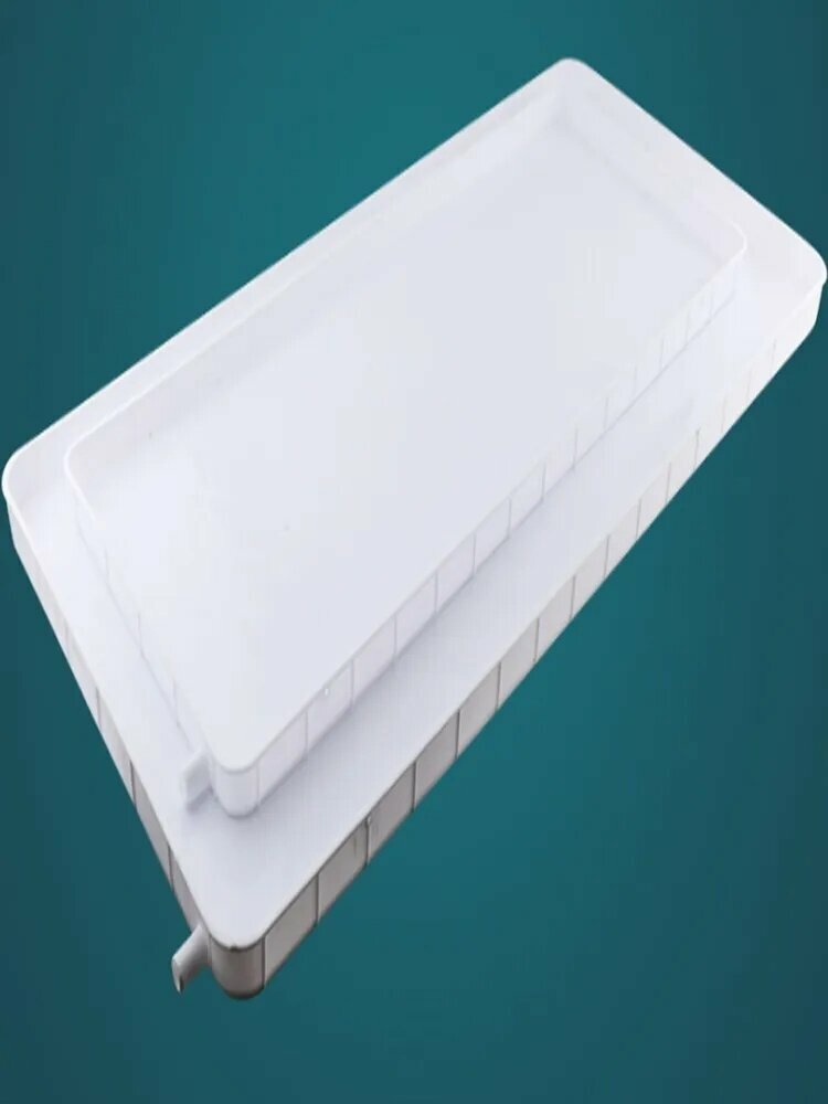 Пластиковый поддон для воды наружного блока кондиционера со сливной трубой, универсальный для использования в помещении и на улице