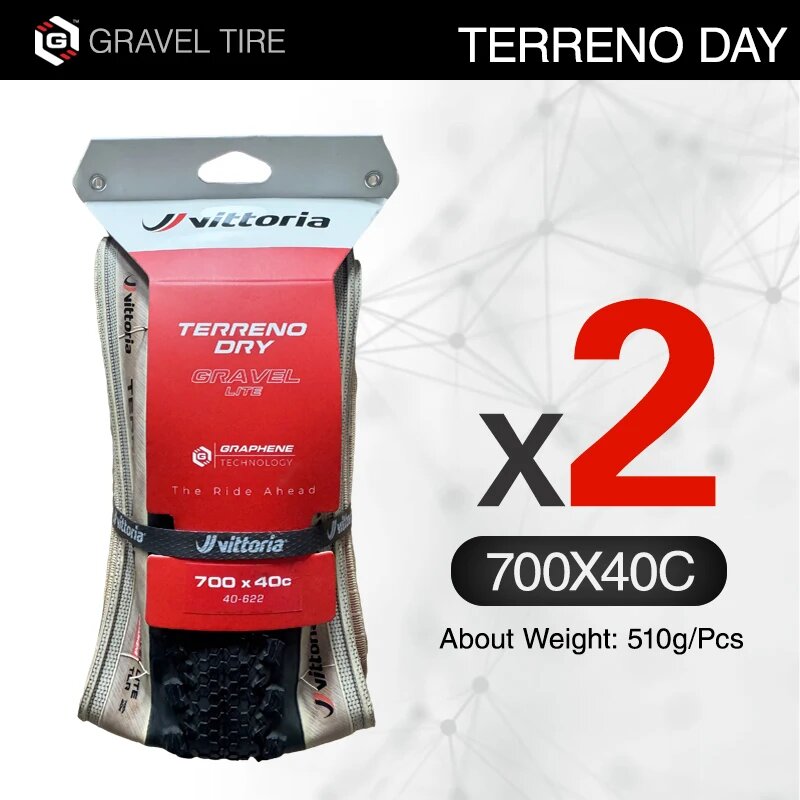 Vittoria Terreno Dry 700x40 шина 2Pcs 40C