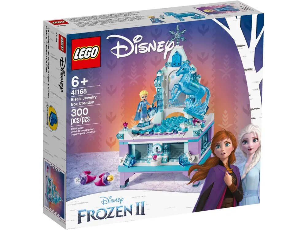 Лего Disney серия, LEGO 41168 Elsa Jewelry Box Creation, lego конструктор для мальчика, лего для девочек