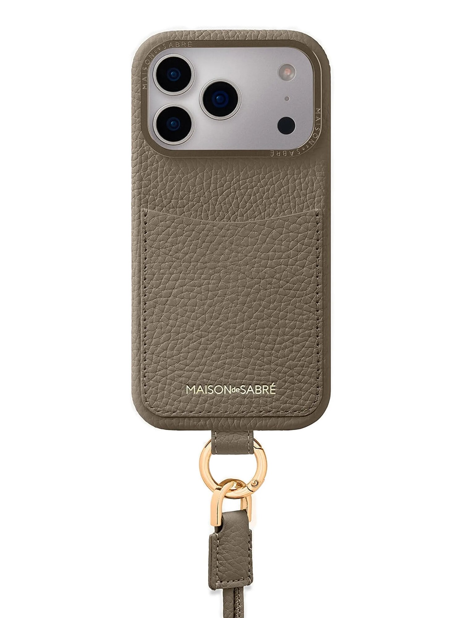 Чехол для iPhone 17 Pro с карманом для карт