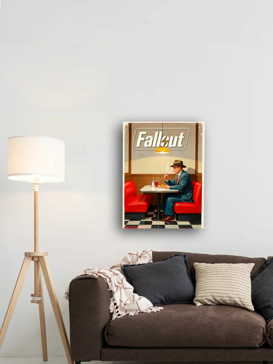 Постер на стену Fallout , плакат 1шт, А4 размер. — фото 1