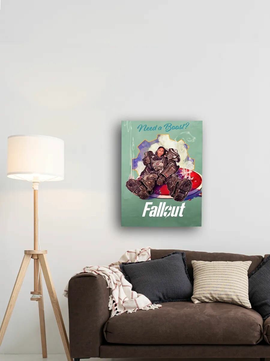 Постер на стену Fallout , плакат 1шт, А4 размер. — фото 1
