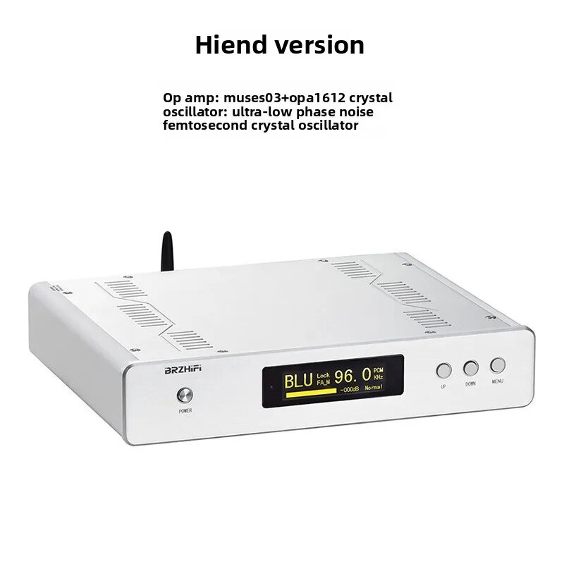 BRZHIFI DC300 двухъядерный аудио ЦАП ES9038PRO HIEND, 220 В