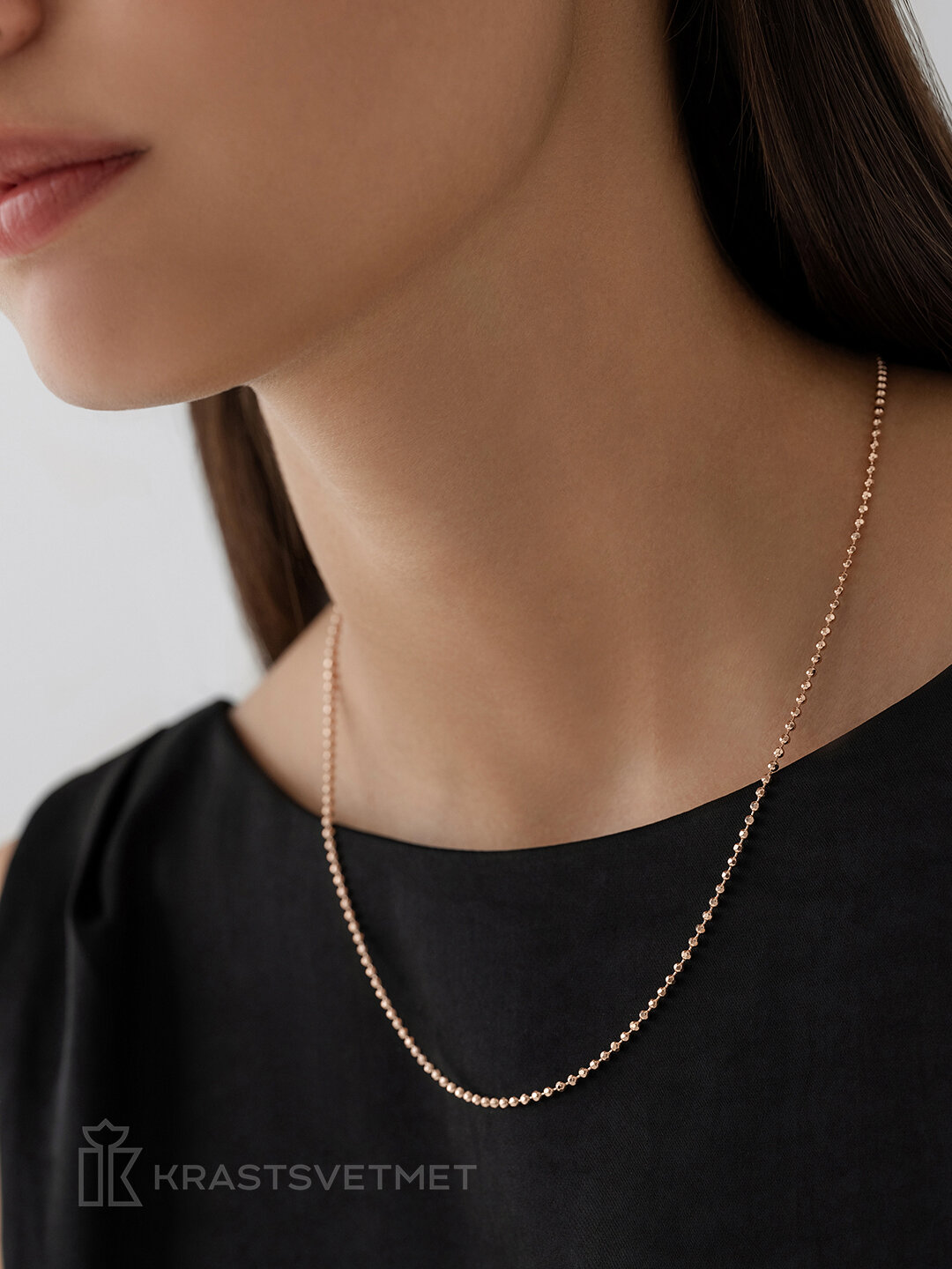 Цепь серебро, 925 проба, золочение