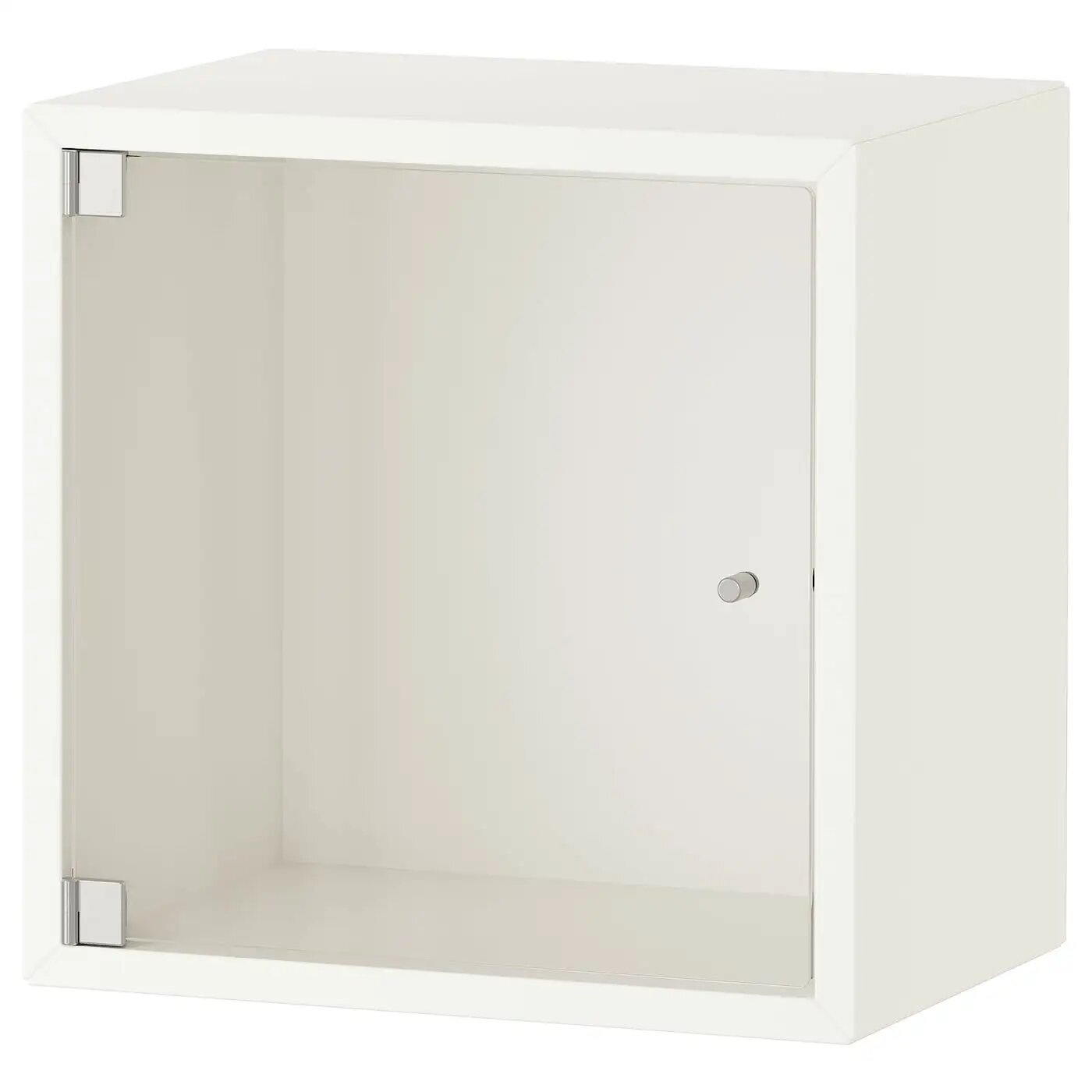 Шкаф-стенка EKET с стеклянной дверцей, белый, 35x25x35 см