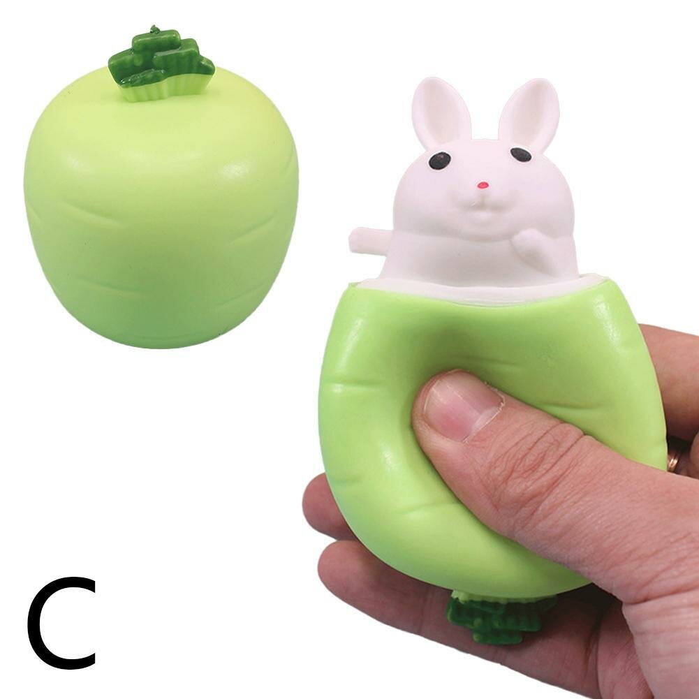 Игрушка-антистресс Морковный кролик