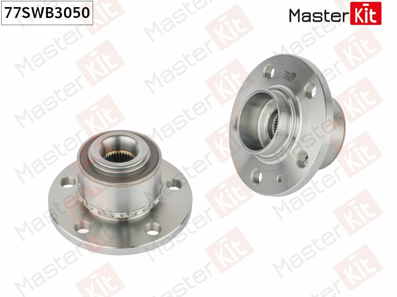 Ступица в сборе с подшипником передний. Audi A1 8X1 8XK/Skoda FABIA III NJ3/VW Polo V 612 MasterKit 77SWB3050