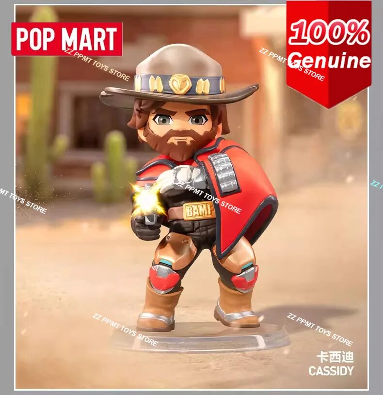 POP MART Overwatch Play of the Game Series фигурки CASSIDY