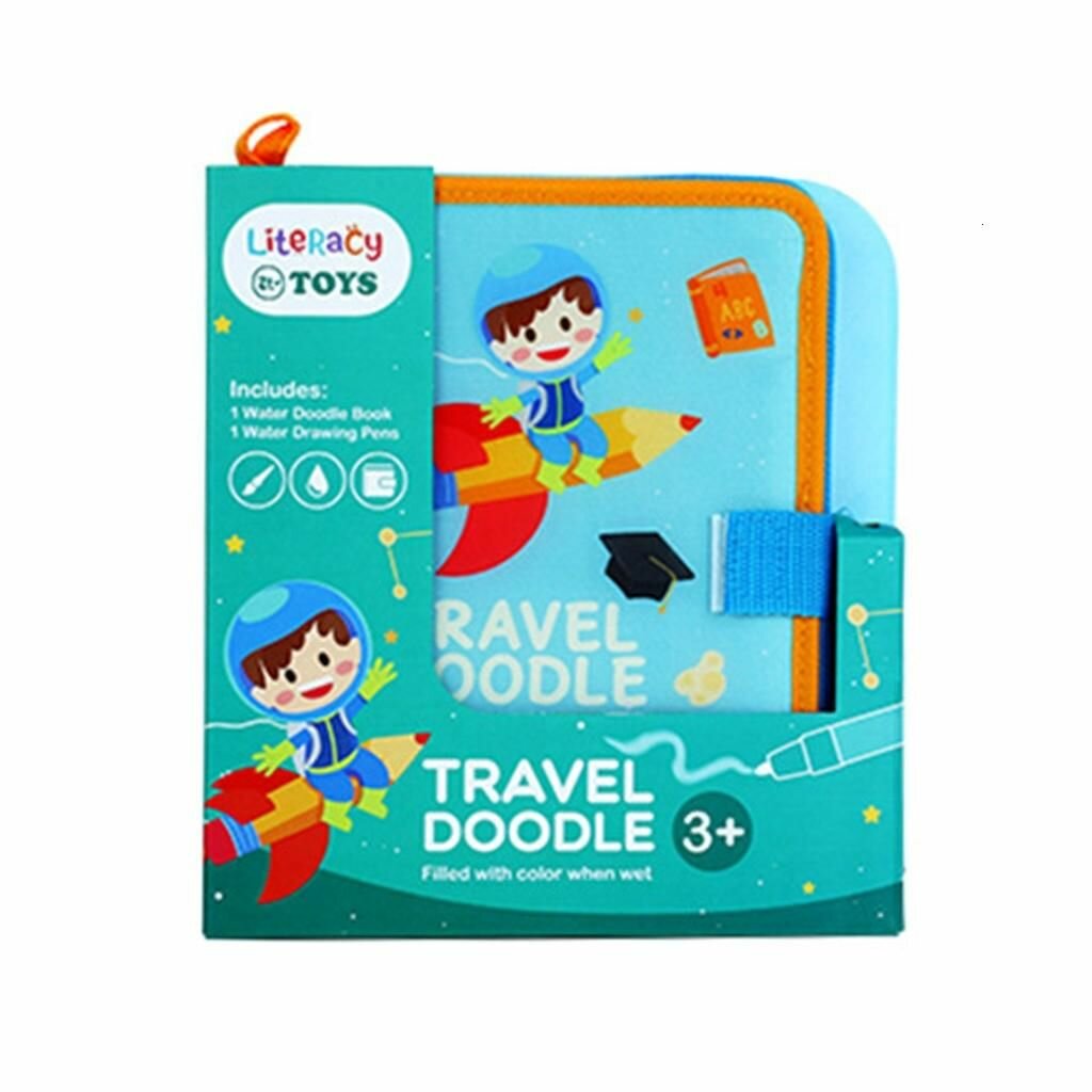 Водная раскраска для малышей 3 лет, Зеленый