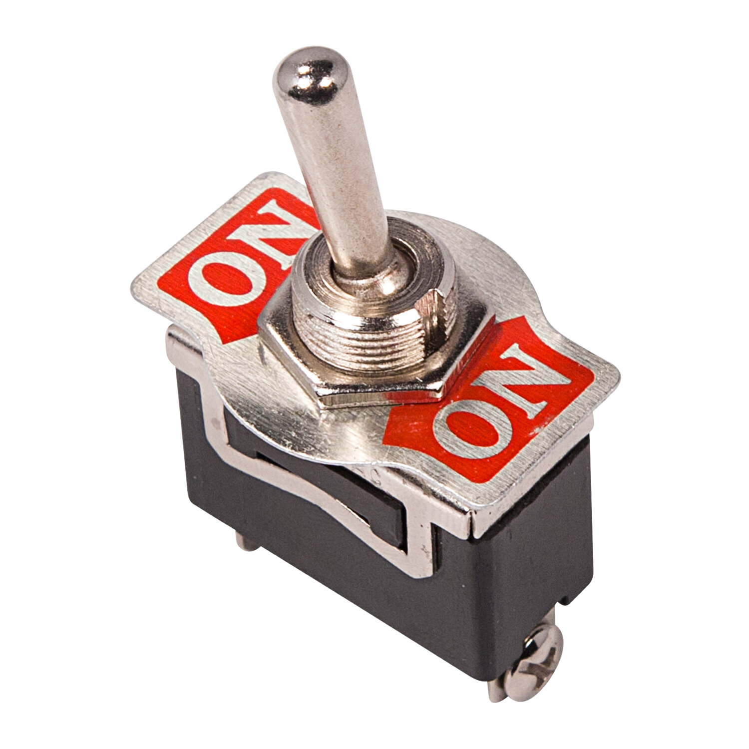 Тумблер 250V 15А (3c) ON-(ON) однополюсной (KN-112) REXANT, встраиваемый