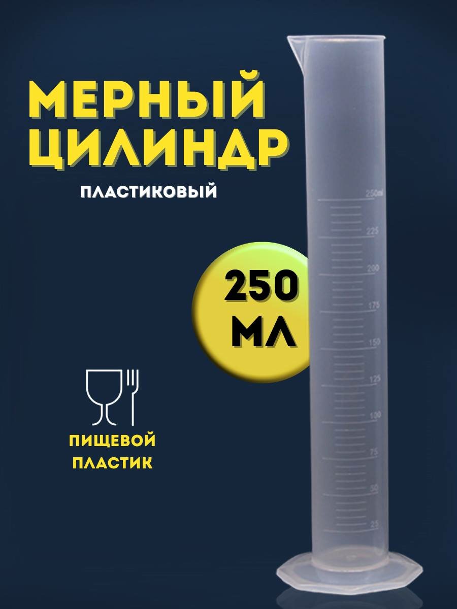 Емкость мерная 250 мл/ мерный цилиндр