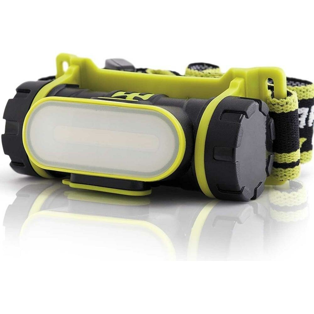 Налобный фонарь яркий ЛУЧ LH-190A Cobra, светодиод COB, 3 реж: 190/60/10лм, Li-ion 2200mAh 4606400105510