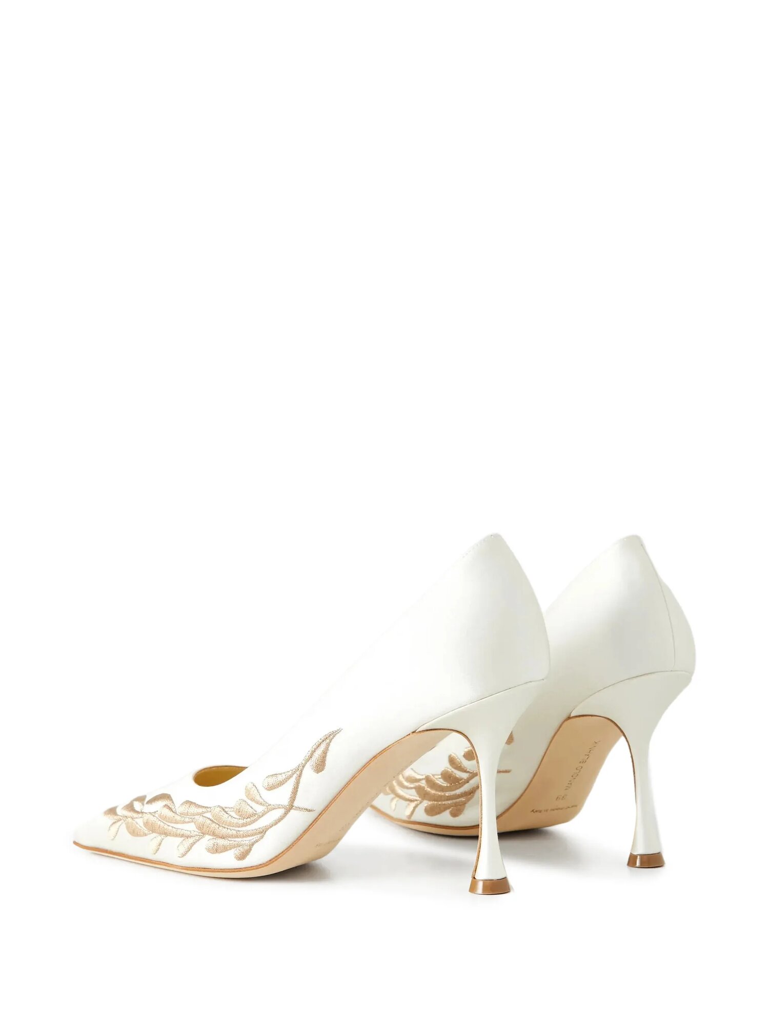 Туфли Manolo Blahnik Rabata, размер 40, white — фото 1