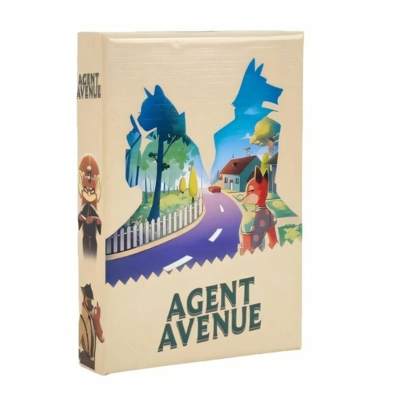 (1 набор) Настольная игра "Авеню шпионов" с промо-картами