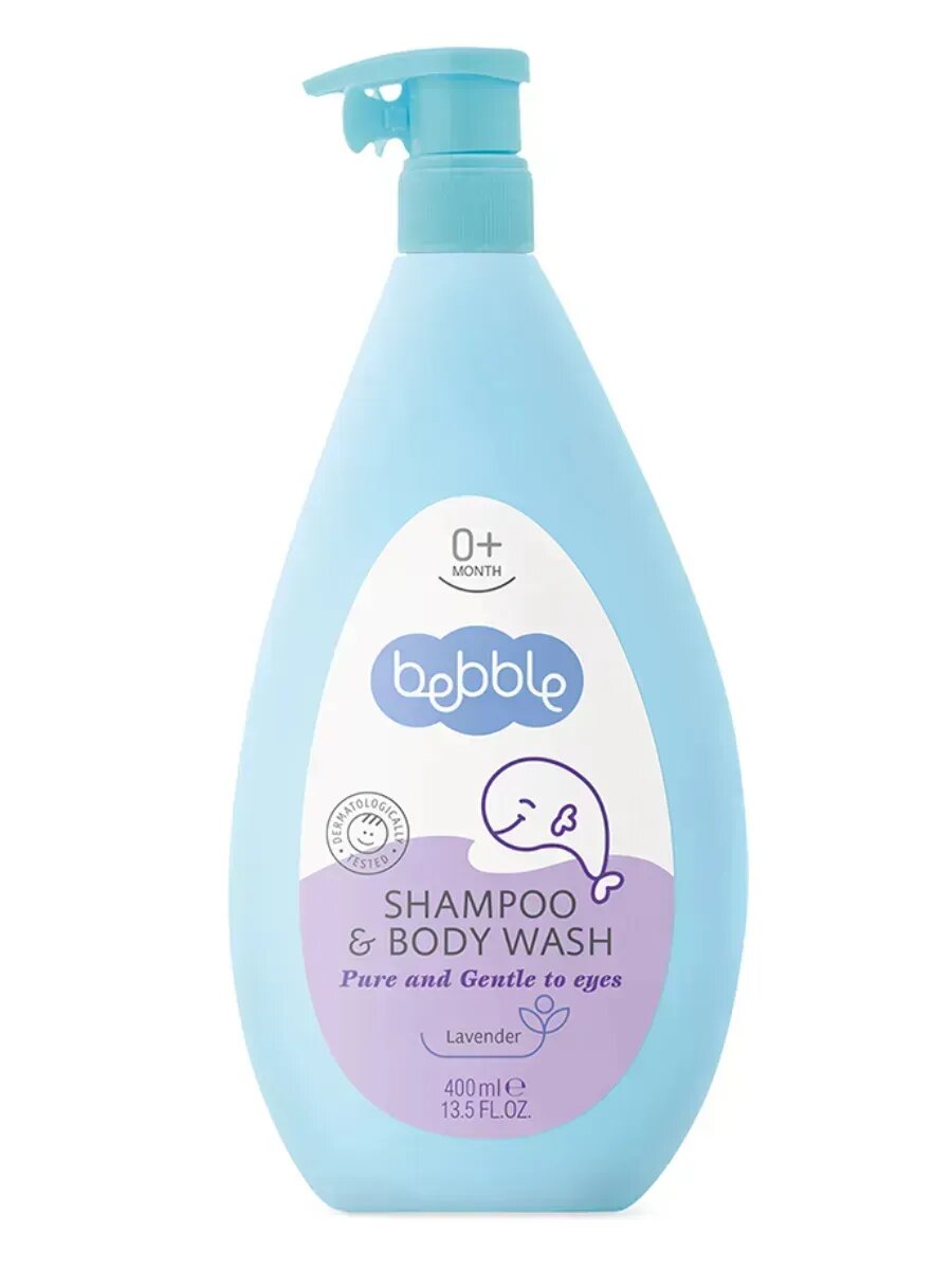 Беби Лайн Шампунь и тела детский 400мл