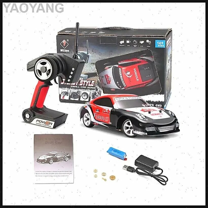 WLtoys K969 радиоуправляемая машина дрифт 1/28 4WD 30 км/ч для детей от 12 лет