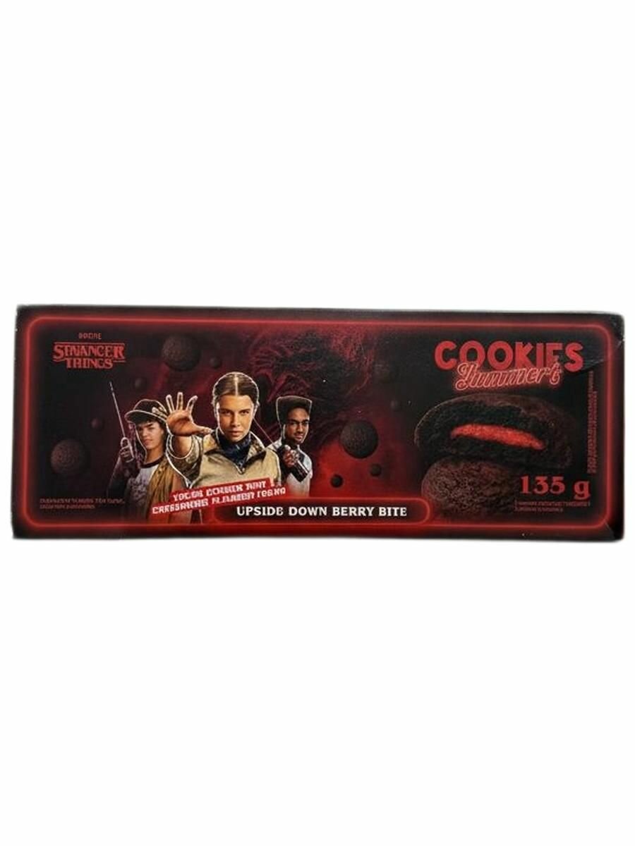 Печенье Yummer's Stranger Things Chocolate Berry Cookies