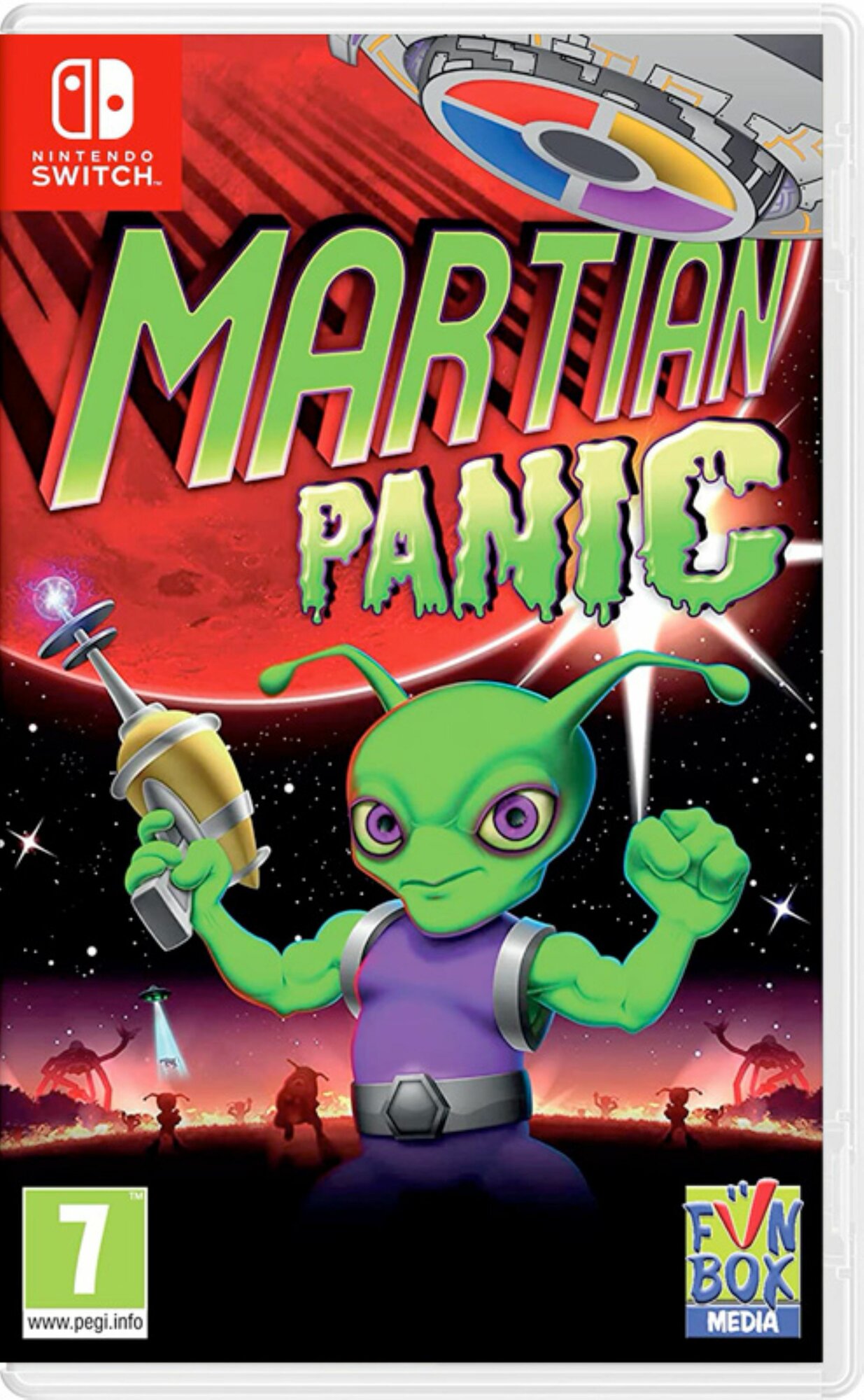Martian Panic (Игра на картридже) [Nintendo Switch, английская версия]