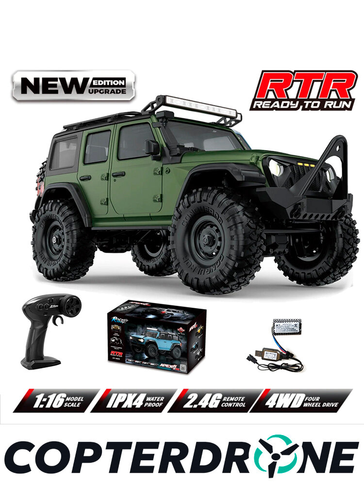 Радиоуправляемый краулер HB Wrangler (32 см, 4WD, 1:16) - HB-R1605