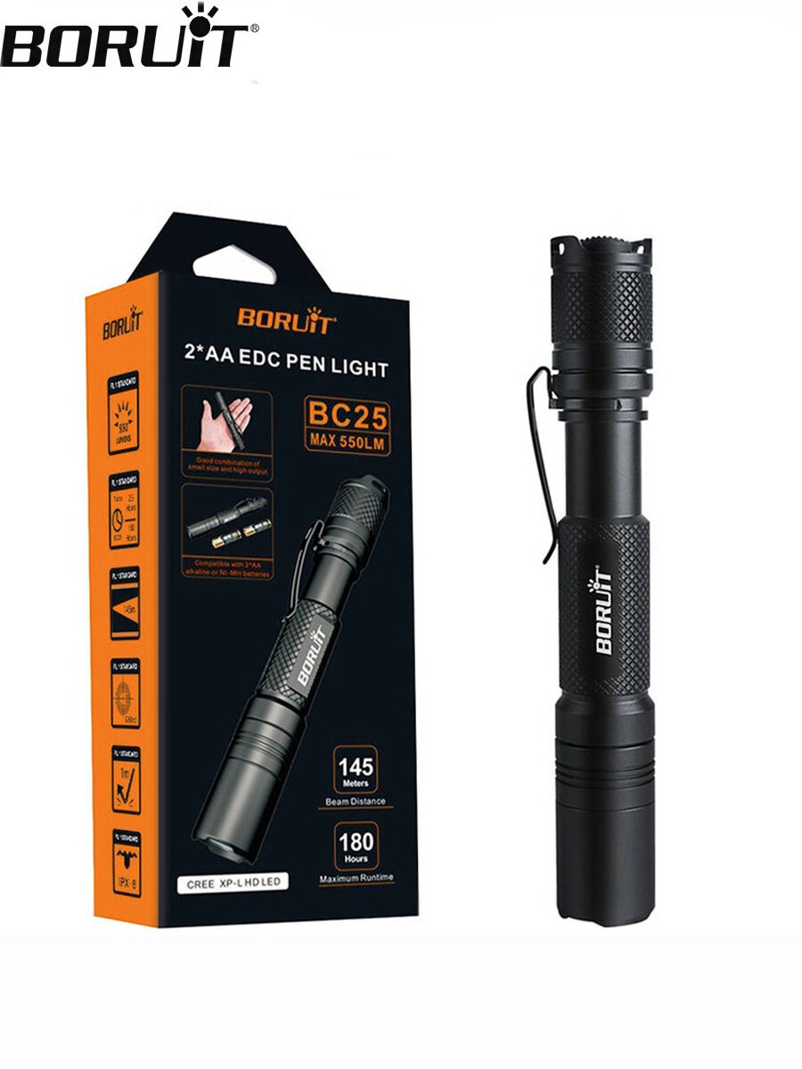Фонарик BORUiT BC25