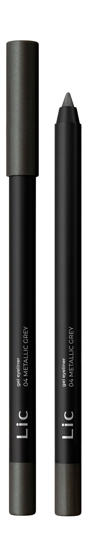 LIC Карандаш для глаз, 1,3 г, 04 Metallic Grey