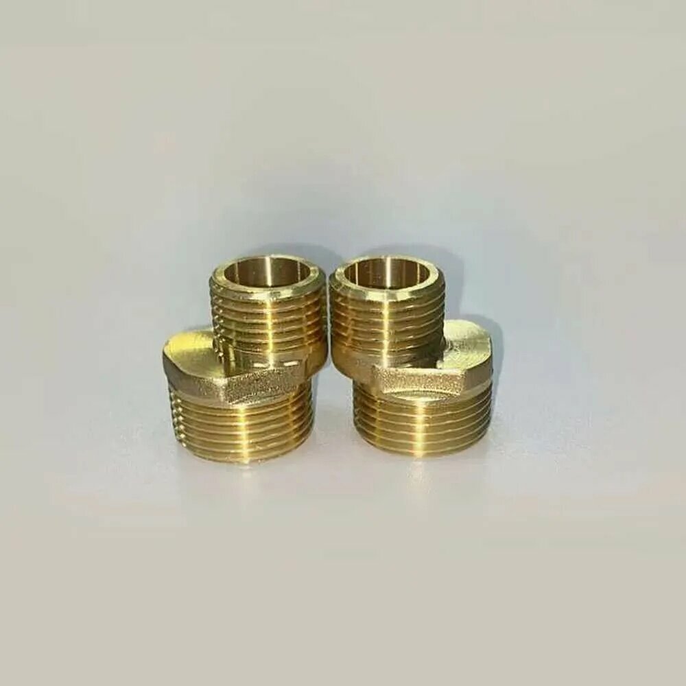 Эксцентрик для смесителя короткий 30 мм, 2 шт. латунь в никеле