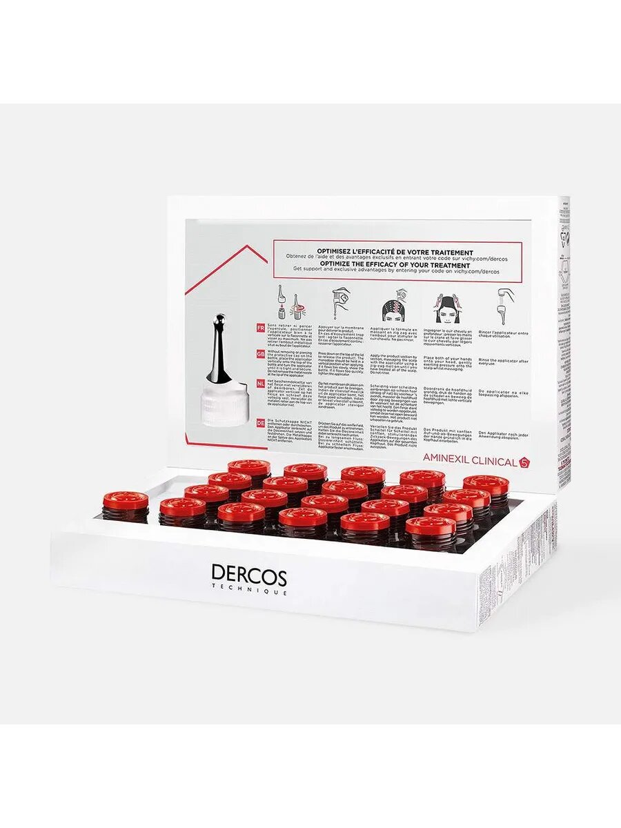 Сыворотка для волос VICHY Dercos Aminexil Intensive 5 Для же