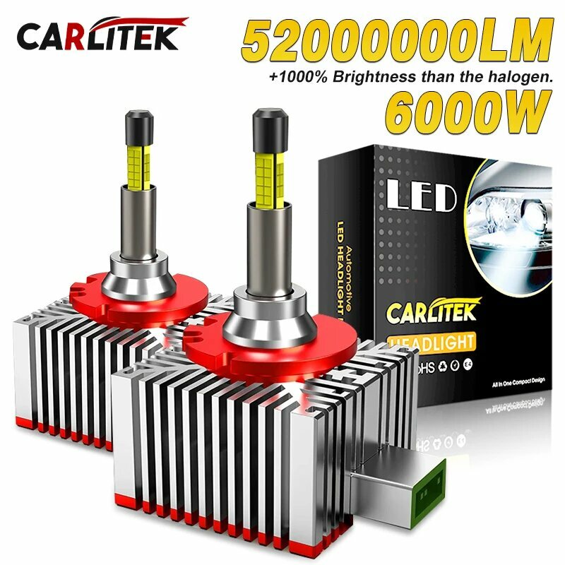 360-градусные светодиодные фары D3S 6000 Вт 52000000LM 6000K HID D1S D3S D8S D2S D4S D Series Автомобильные фары Canbus 3D Lighting CSP для линз