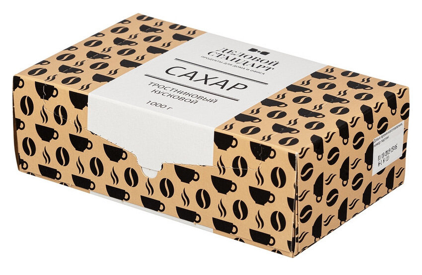 Сахар Деловой стандарт тростниковый рафинад 1000гр