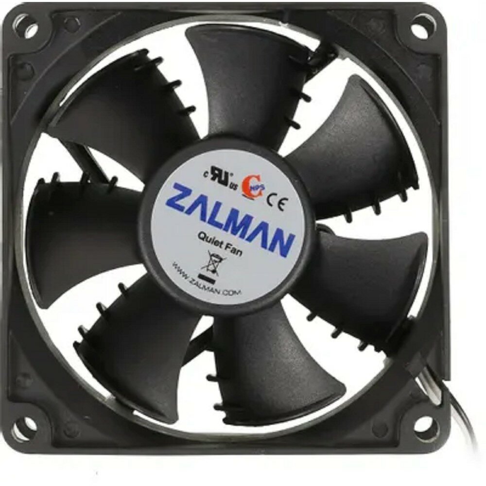 Корпусный вентилятор Zalman ZM-F1 PLUS SF 2000 RPM 80 x 80 x 25 мм, 1 шт.