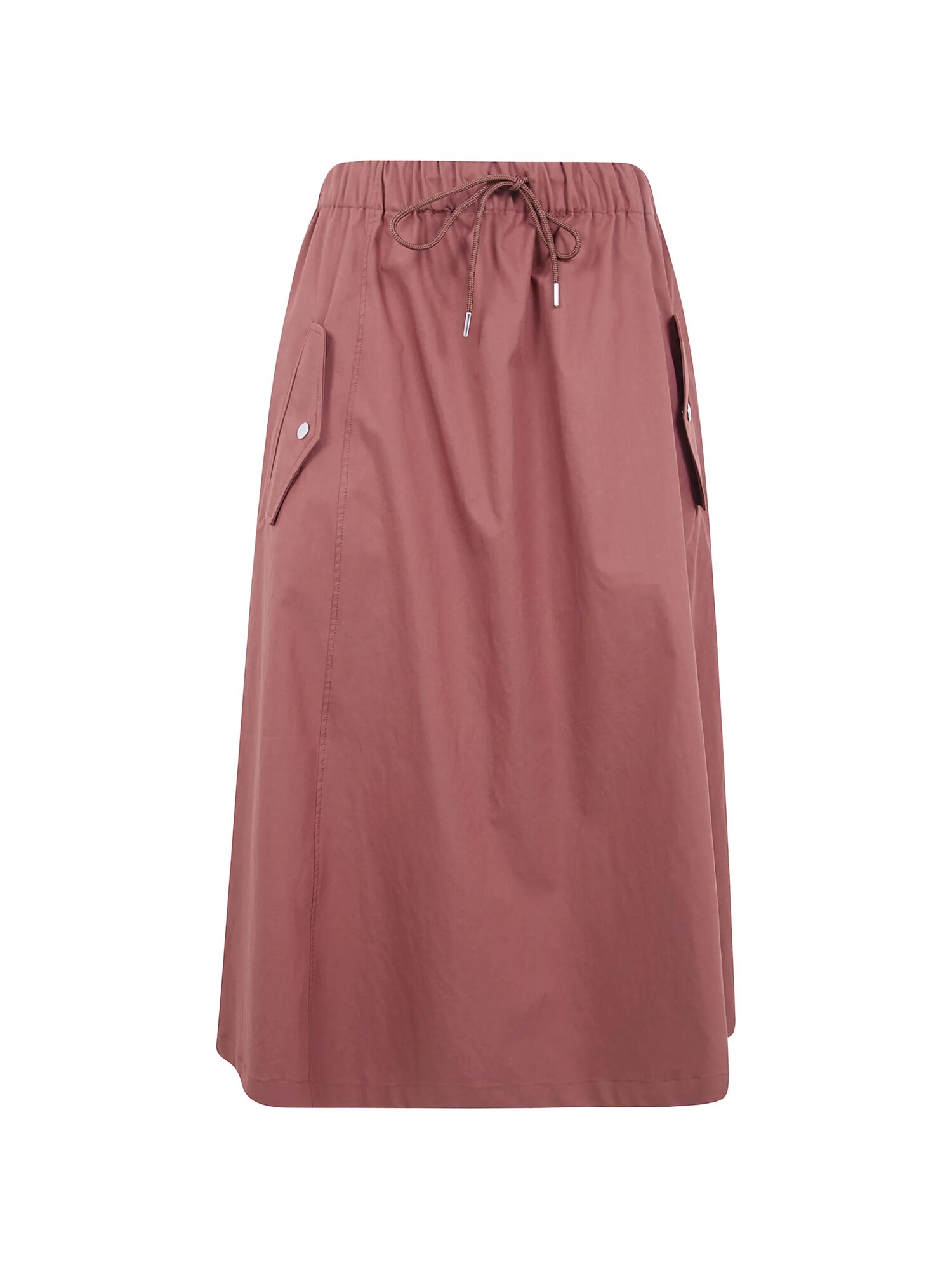 Юбка Drawstring-fastening A-line midi skirt