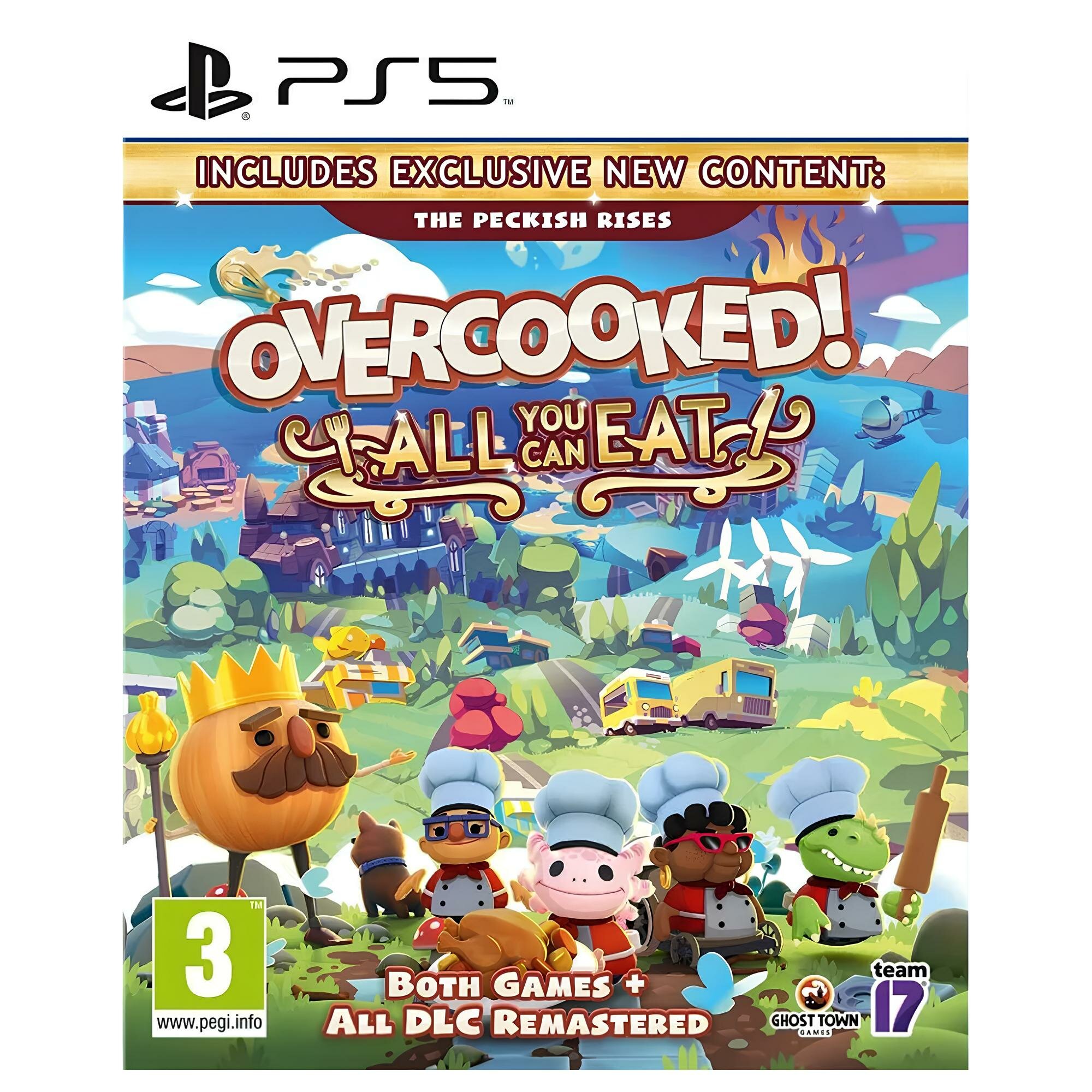 Игра Overcooked! All You Can Eat для PlayStation 5 (русские субтитры)
