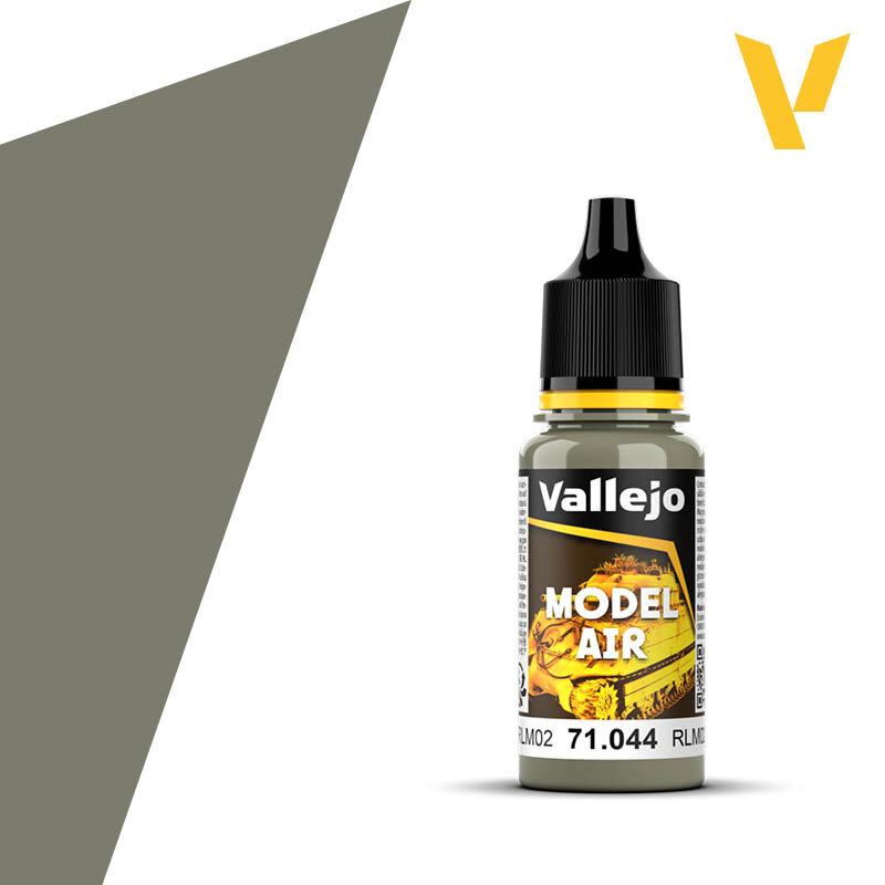 Краска Vallejo Model Air: Grey (RLM02) 71.044 акриловая (17 мл)