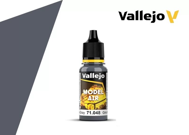 Краска Vallejo Model Air Engine Grey 71.048 акриловая (17 мл)
