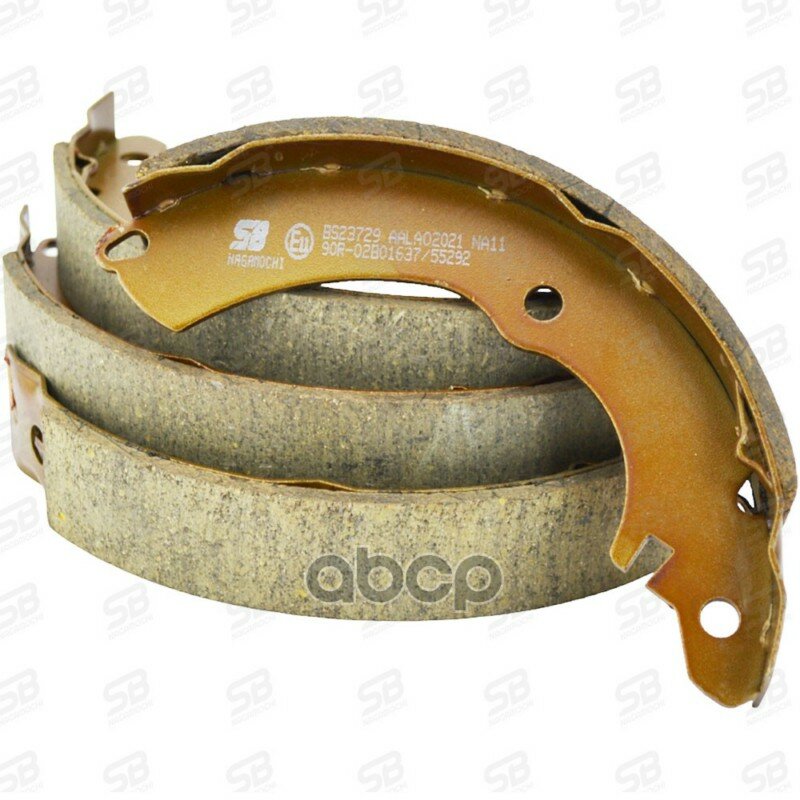 Колодки тормозные барабанные задние к-т MITSUBISHI LANCER 1.6 2003 - 2008 MITSUBISHI LANCER 2.0 200 SB Nagamochi арт. bs23729