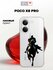 Силиконовый чехол на Poco X8 Pro / Поко X8 Про с принтом Всадник из легенд