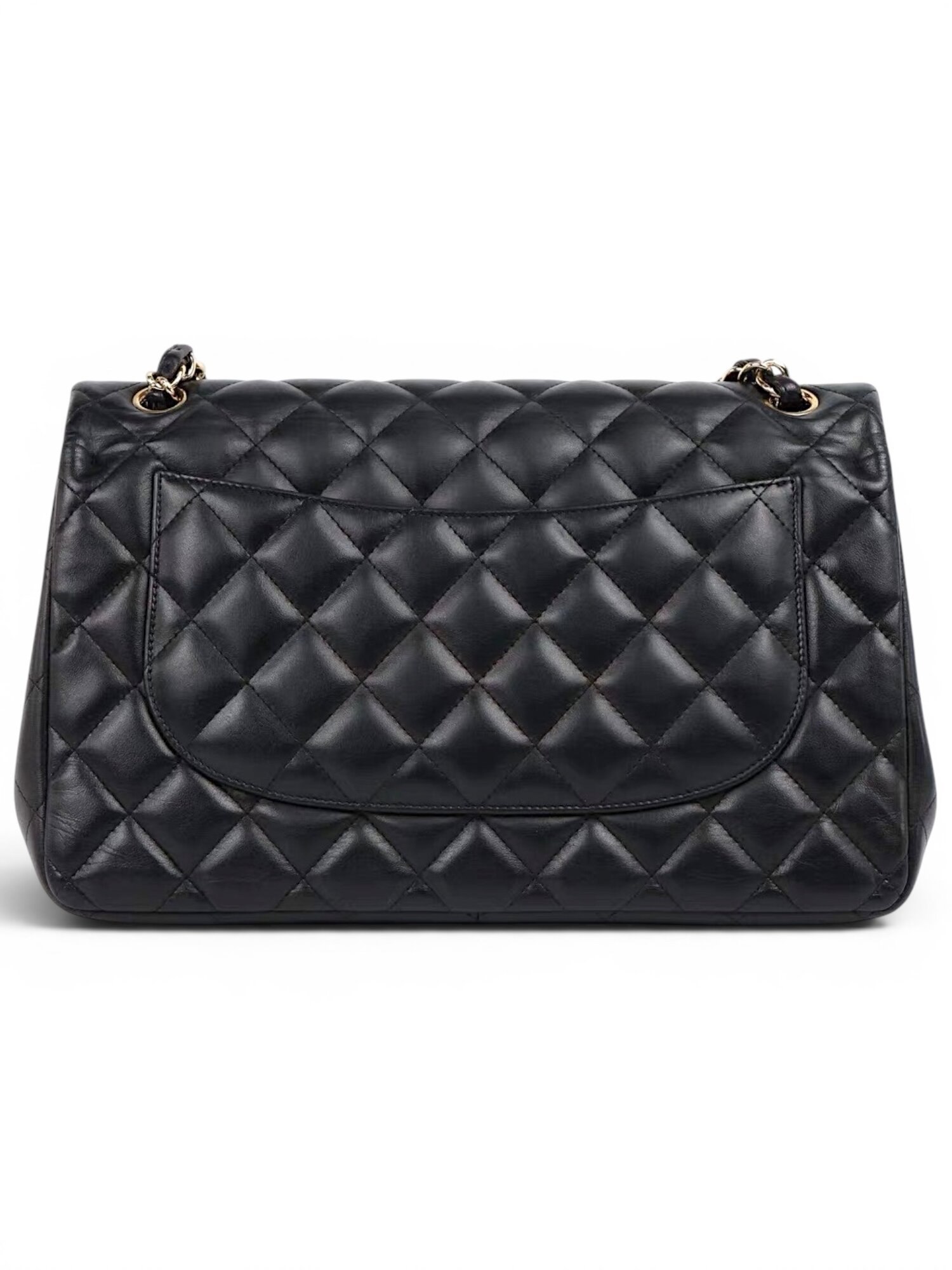 Сумка кросс-боди Chanel Classic Double Flap Jumbo, черный — фото 1