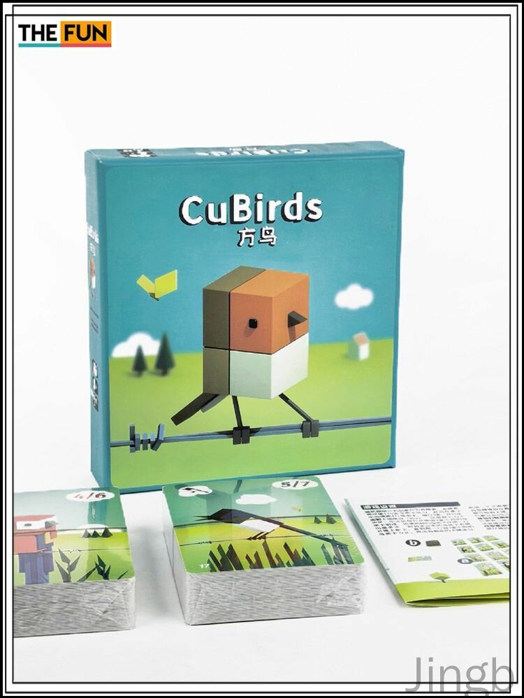 Настольная Карточная Игра Настольная Cubirds Игра (китайский) Новая Версия Игры